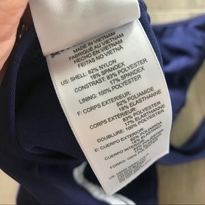 adidas | Swim | Adidas Blue One Piece Swim Suit Bikini | Poshmark